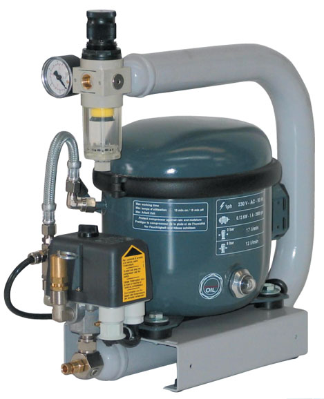 Compressore silenzioso a bagno d'olio Werther Sil-Air 15 Export A ...